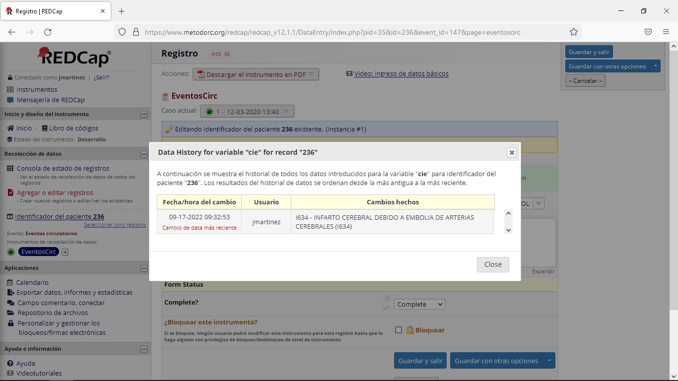 Diseño y gestión de bases de datos sanitarios | metododb